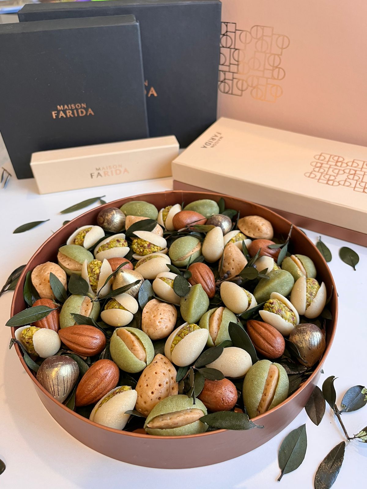 Panier de fruits secs - Maison Farida